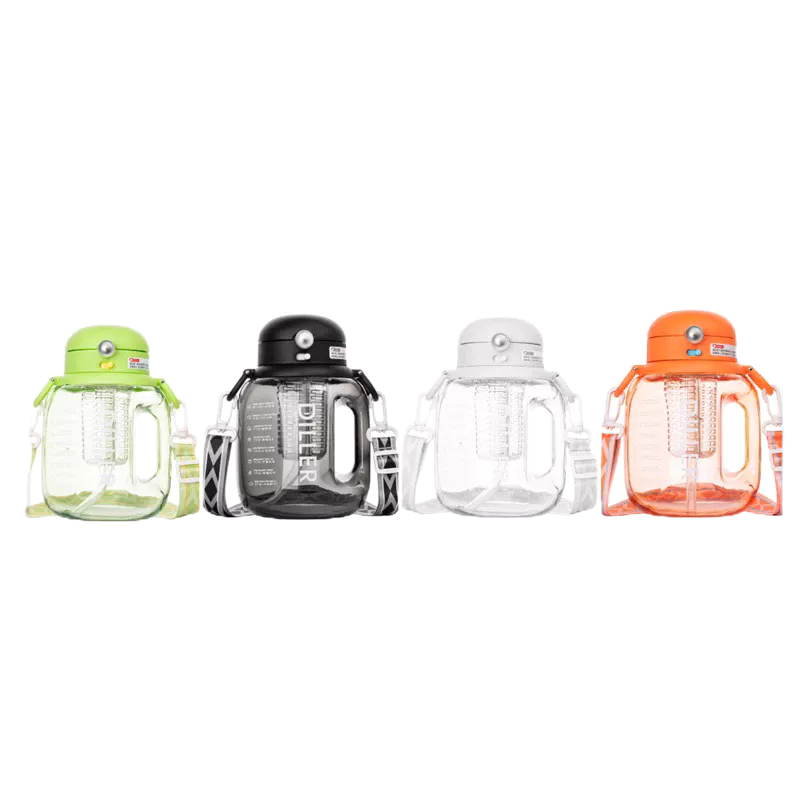 Diller ExtraBeaut Tritan Multifunction Large Capacity Water Bottle ...