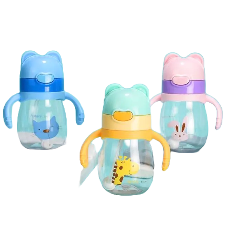 Diller Cutie Bear Dual Purpose Tritan Water Milk Bottle 8809 (320ml ...
