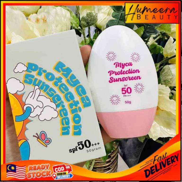 MYCA PROTECTION SUNSCREEN SPF 50 PA+++ 50G | Shopee Malaysia