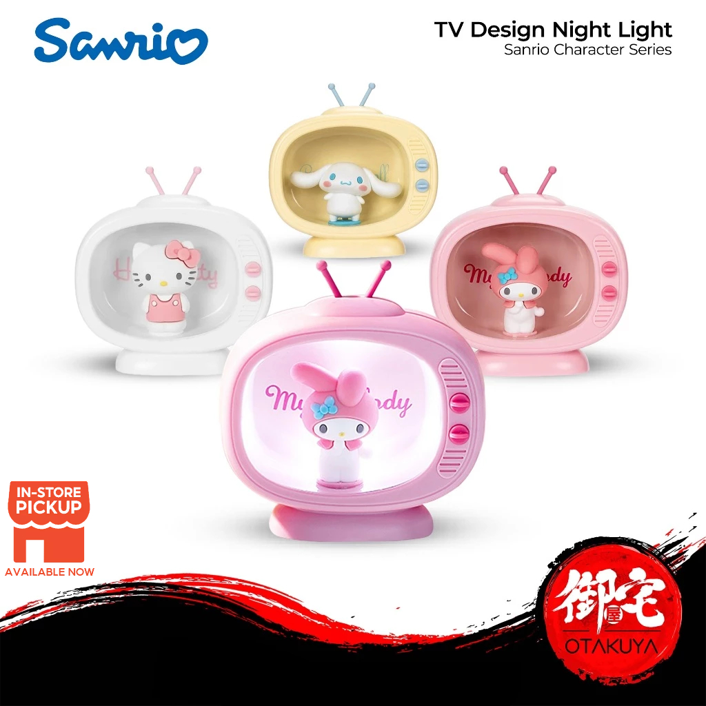 Sanrio LED TV Night Light Collection Hello Kitty/Cinnamonroll/My Melody ...