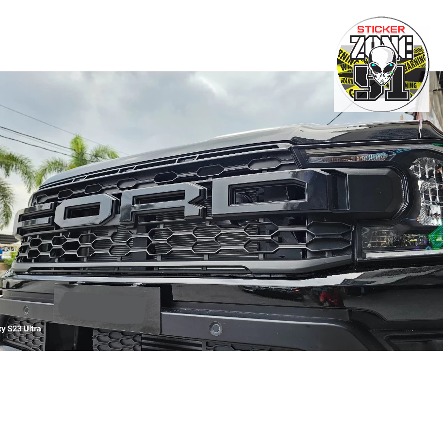 Ford Ranger XLT PLUS Grill Wording Sticker | Shopee Malaysia