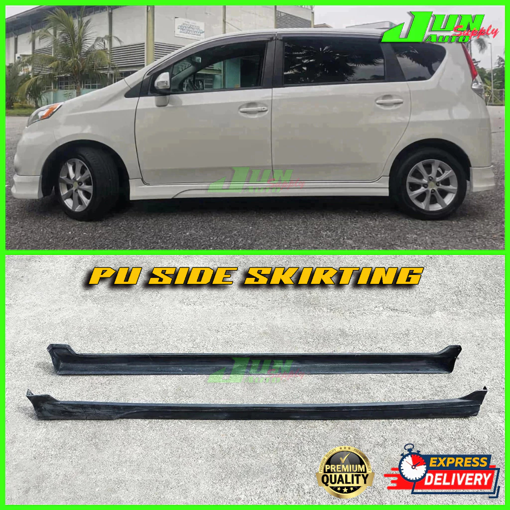 💥Ready Stock💥 Perodua Alza SE **2010 -2013** PU Side Skirting ( Without ...