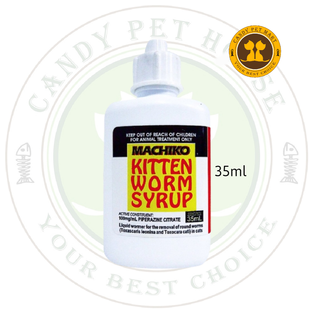 Machiko Kitten Worm Syrup 35ml | Shopee Malaysia