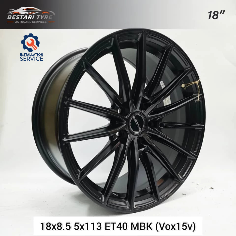 【Installation Available】VOX15V RAXER FLOW FORMING 18 INCH 18X8.5 5X113 ...