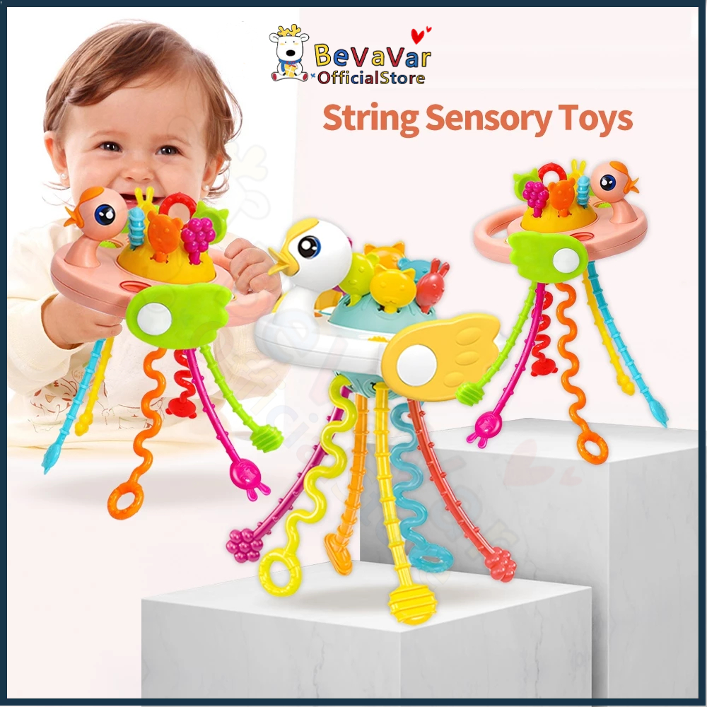 BEVAVAR Sensory Toy 4IN1 Baby Lala Toys Gameplays Perception Baby ...