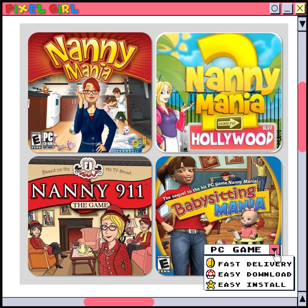 Nanny Mania Collection PC Digital Download Offline [PC Game] | Shopee ...