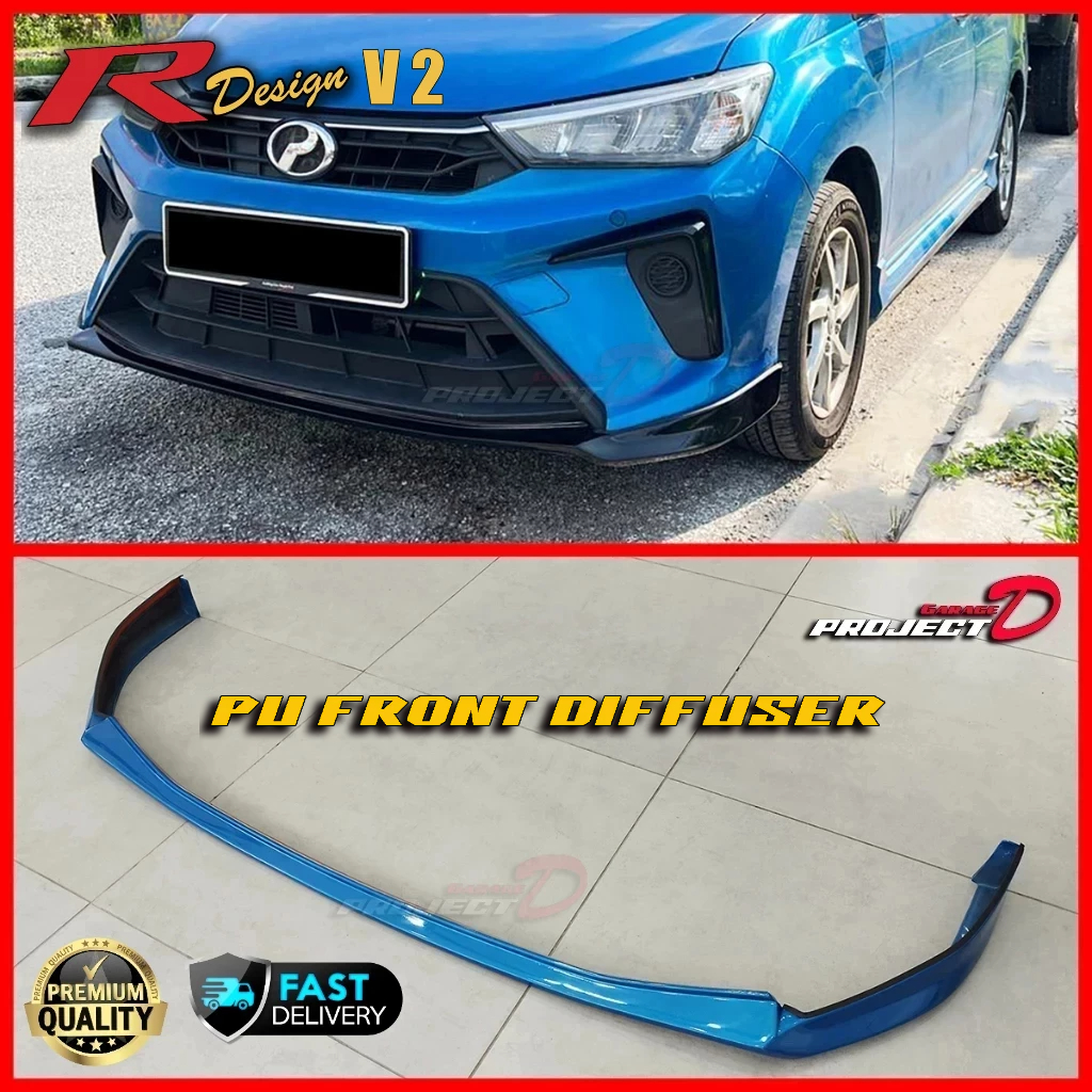 💥Ready Stock💥 Perodua Bezza 2020 Facelift **R Design** V2 PU Front ...