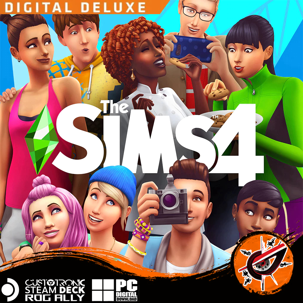 The Sims 4 Deluxe Edition + MOD and Custom Content STEAM DECK | ROG ...