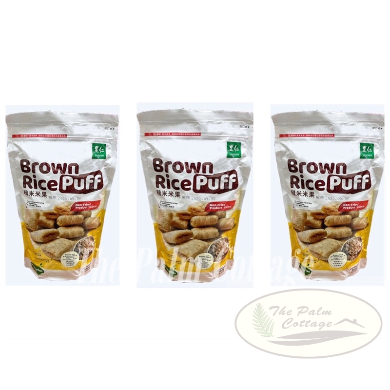 Leezen Brown Rice Puff 糙米米果 300g Best before Feb 2025 | Shopee Malaysia