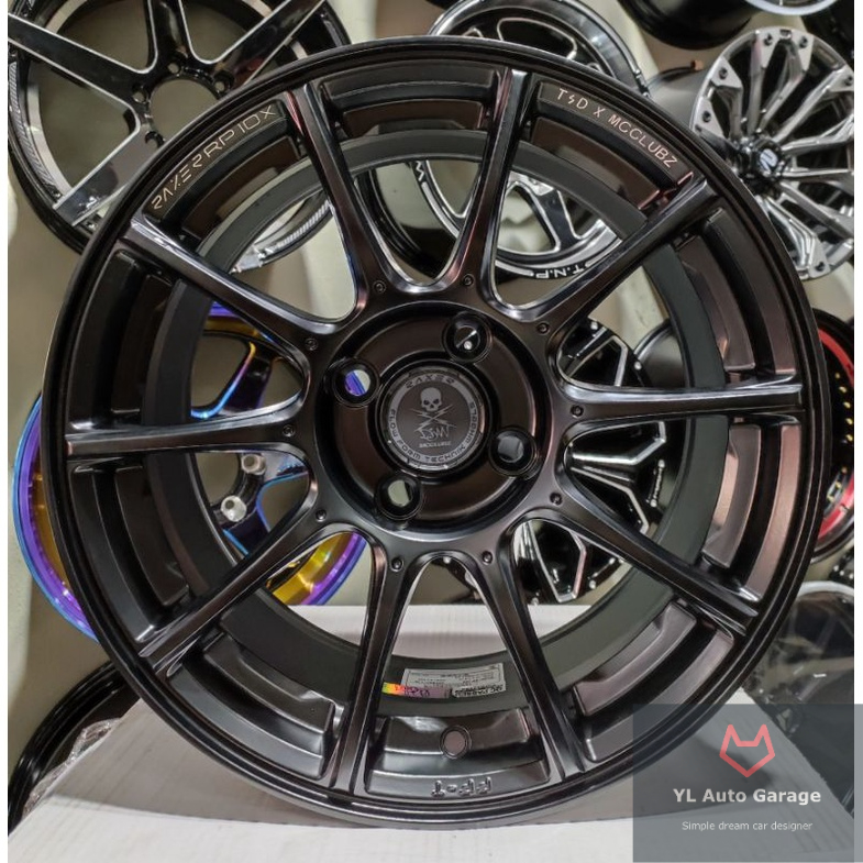 Raxer RP10x Flow Forming Sport Rim 15x7JJ ET35 (4x100) | Shopee Malaysia