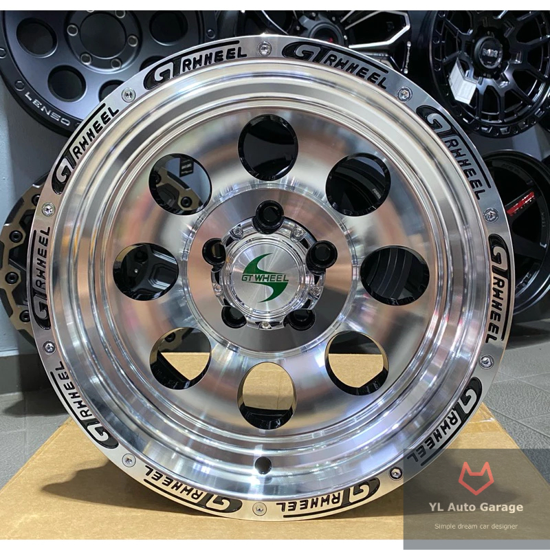 [4x4] GT Wheel Sport Rim [Machine Lips] 15x8JJ ET0 (5x114.3) | Shopee ...