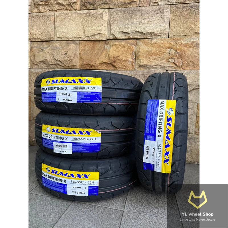 165 55 14 Sumaxx MaxDrifting X Tayar Baru🔥🔥🔥 | Shopee Malaysia