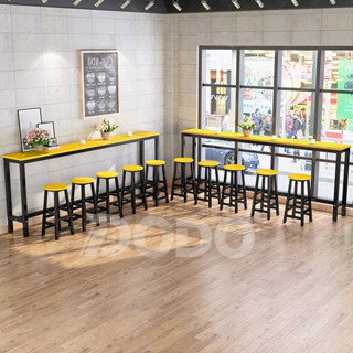 DO H100cm Bar Table Set Long High Table Home Kitchen Balcony Coffee ...