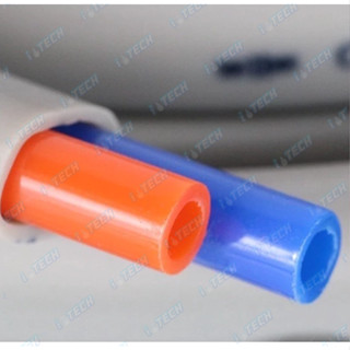 𝐎𝐑𝐈𝐆𝐈𝐍𝐀𝐋 𝐂𝐎𝐖𝐀𝐘 Dual Tube Twin Covering Blue Orange 1/4" Tube Double ...