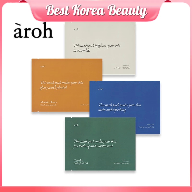 【🇲🇾READYSTOCK】🇰🇷AROH CENTELLA COOLING MASK PACK(1PCS)韩国冰敷空调面膜 | Shopee ...
