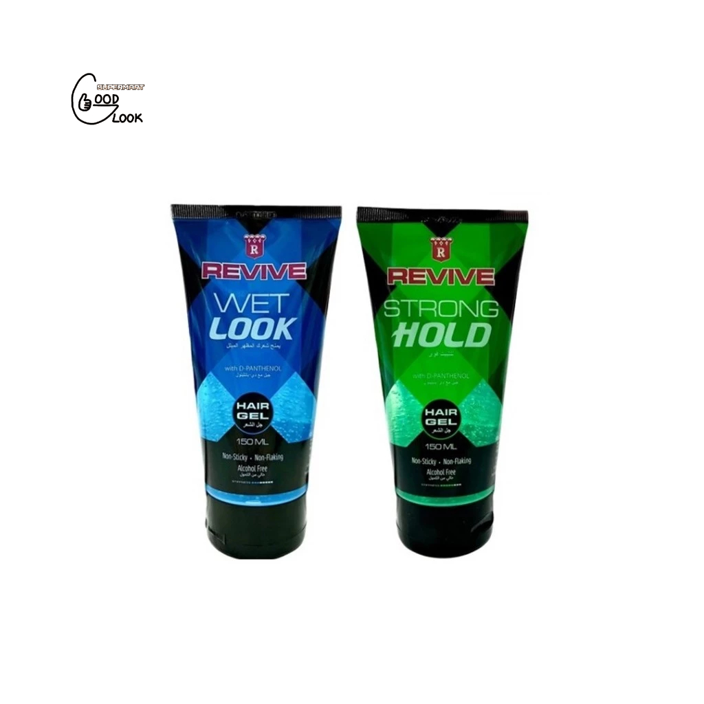 REVIVE RAMBUT GEL 150ML STRONG HOLD / WET LOOK | Shopee Malaysia