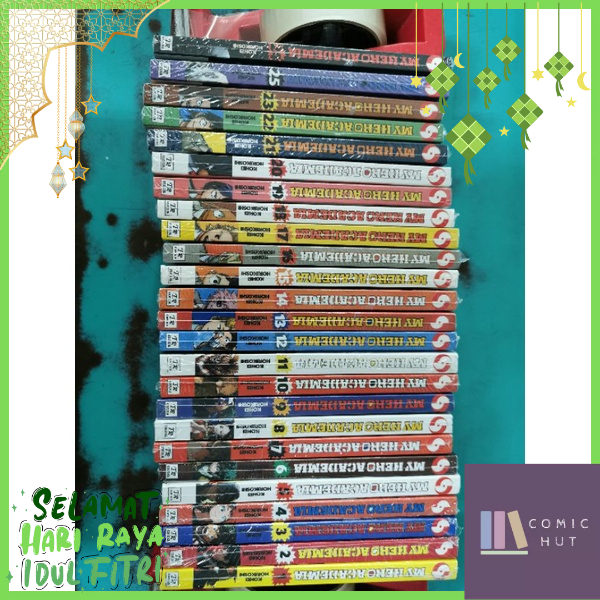MY HERO ACADEMIA (English Comics) Vol. 1-39 FULL SET Physical Book ...