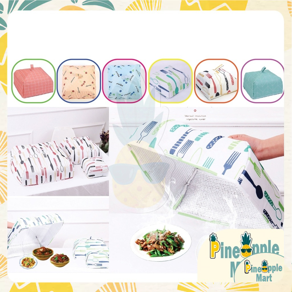 Foldable Dish Cover Keep Warm Heat Preservation Meal Cover Food Dining ...