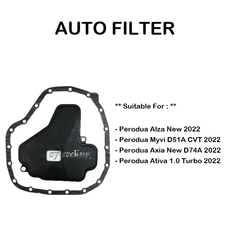 Perodua Auto Filter With Gasket 35303-BZ020 Perodua Alza New 2022 Myvi ...