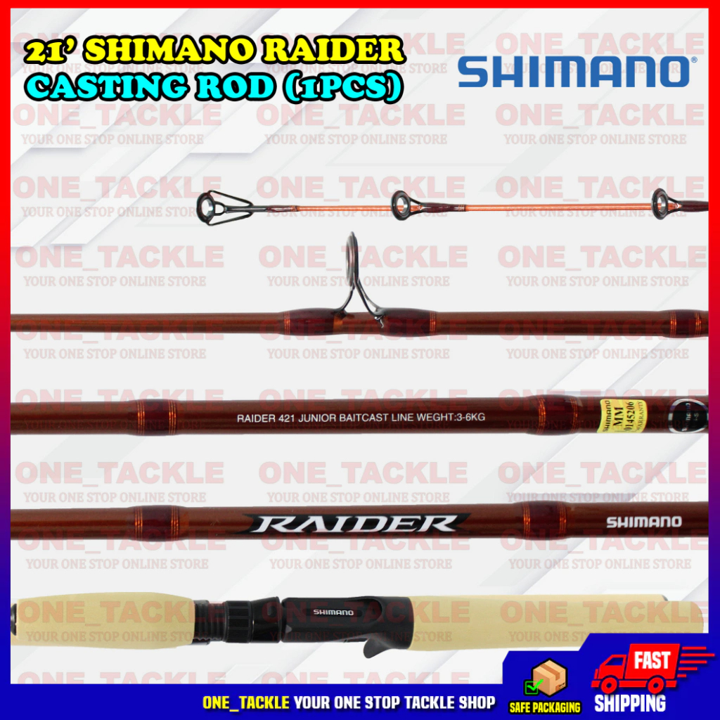 21' Shimano raider junior spinning , casting rod 1pcs | Shopee Malaysia