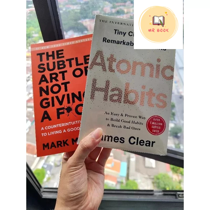 [Original] The Subtle Art of Not Giving a F*ck & Atomic Habits Combo (2 ...