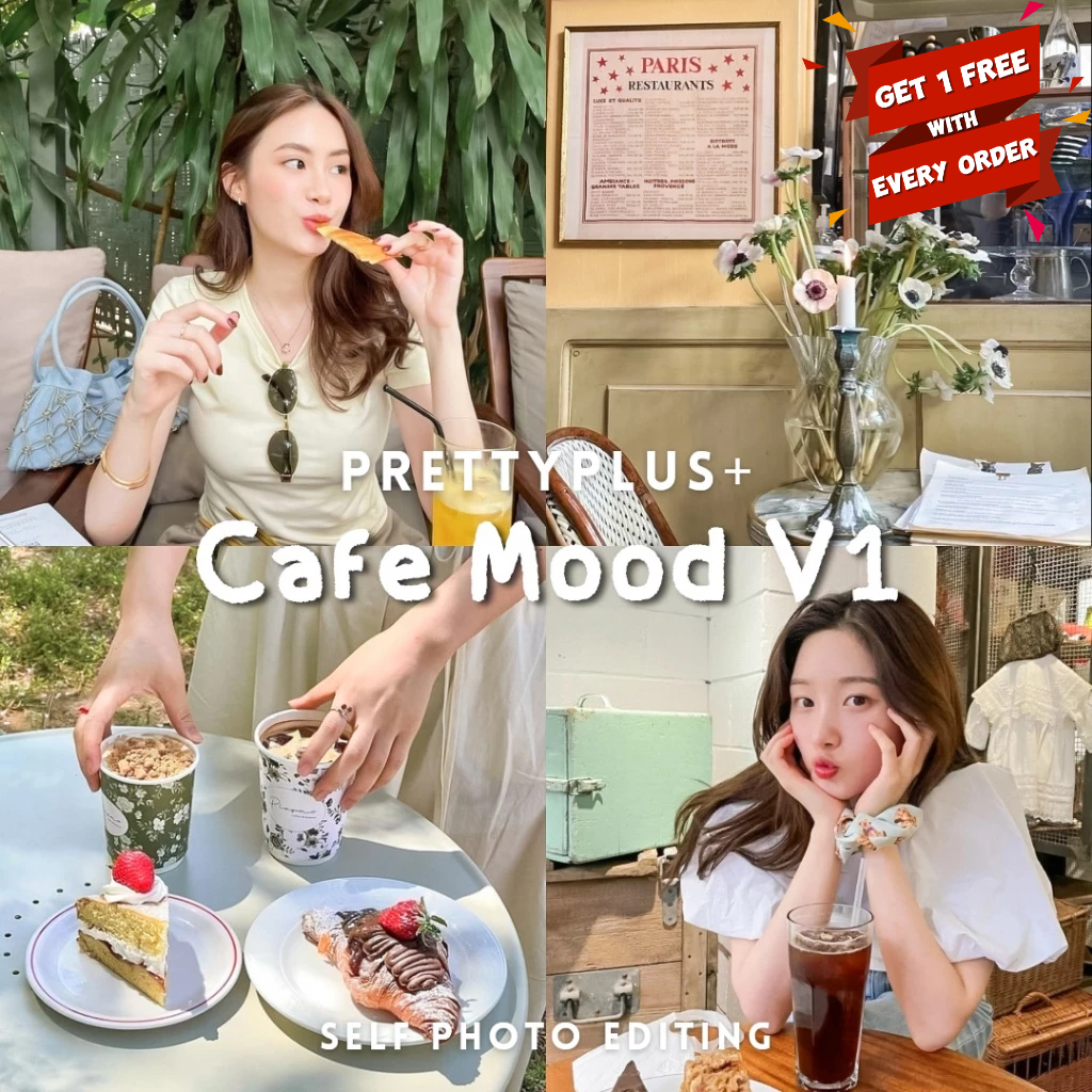 Cafe Mood V1 | Lightroom Preset Mobile IOS Android & PC Desktop | Random FREE 1 Preset | Shopee ...