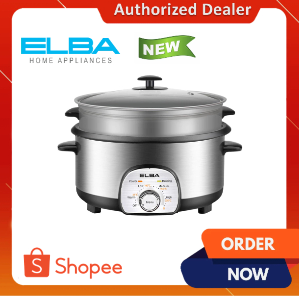 TRIO TMC-710 7.0L MULTI COOKER - STEAMBOAT , STEAMER & GRILL / ELBA EMC ...