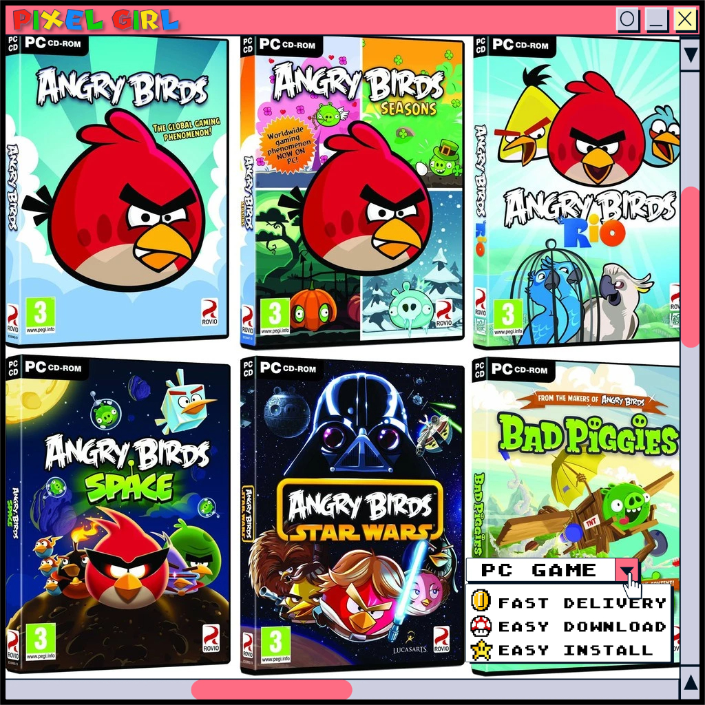 Angry Birds Games Collection PC Digital Download Offline [PC Game ...