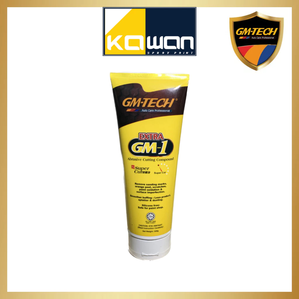 GM-TECH GM-1 Abrasive Cutting Compound New Super Cut Extra/Polish (300g/1KG/3KG) | Shopee Malaysia