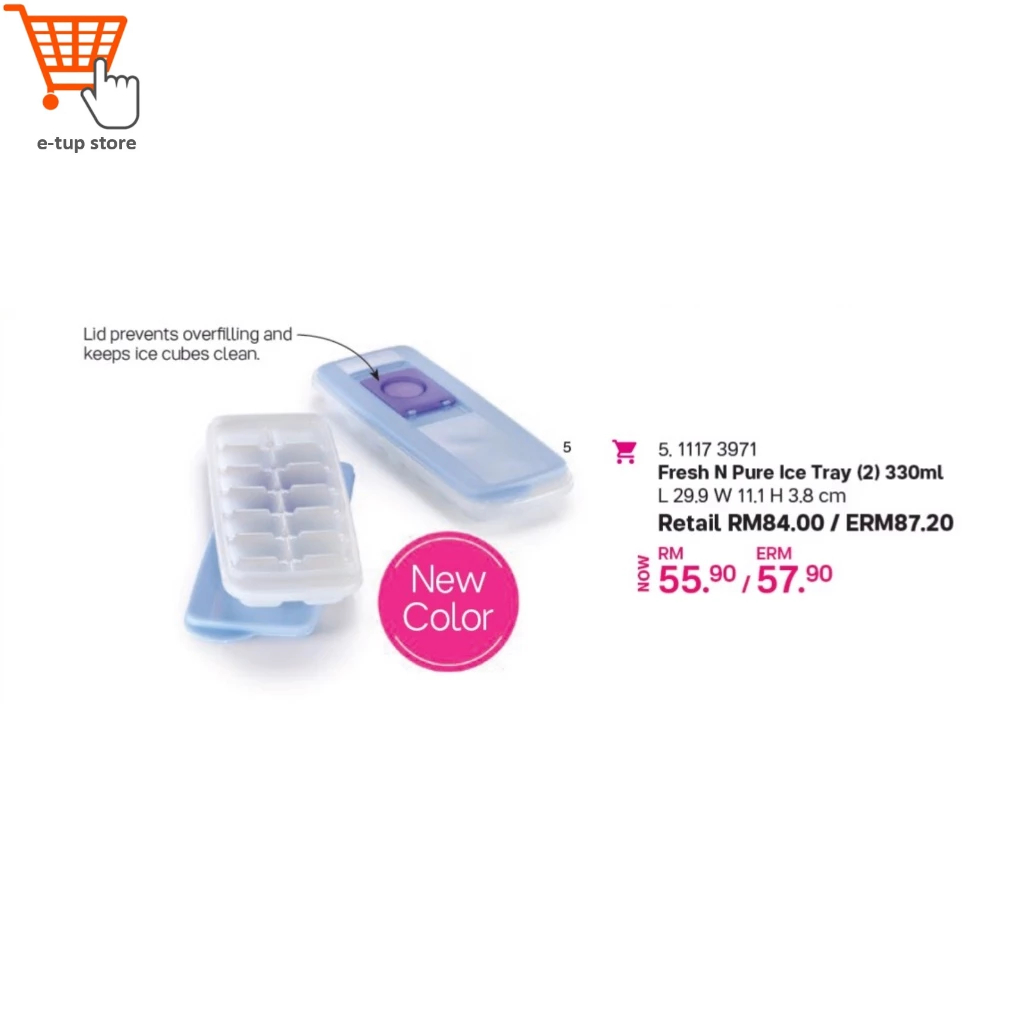 Tupperware Chill Freez Ice Cube Tray (2pc) | Shopee Malaysia