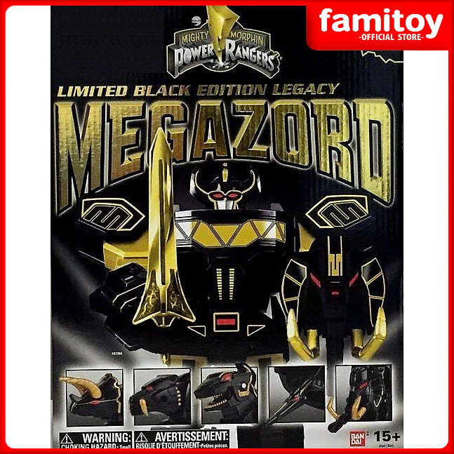 Bandai Power Rangers Legacy Megazord Black Edition | Shopee Malaysia