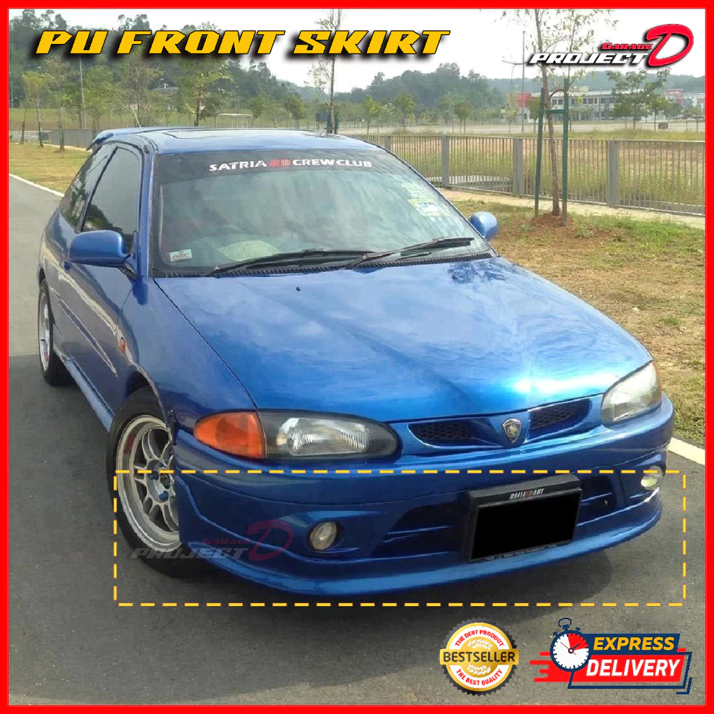 💥Ready Stock💥MDM Proton-Wira C99 Satria Purta PU Front Skirt ** SE ...