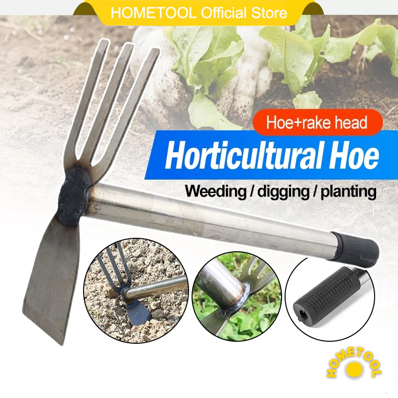 HOMETOOLMLK 1PC Garden Hoe Hollow Hoe Handheld Weeding Rake Planting ...