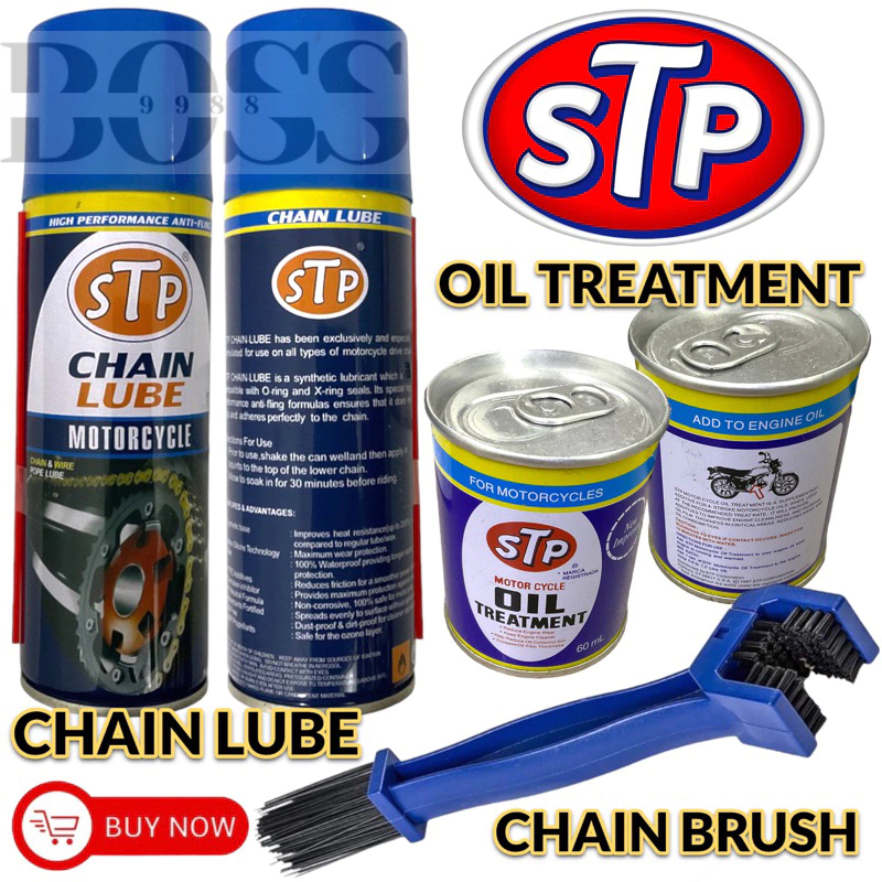 🔥100% ORIGINAL STP CHAIN LUBE WIRE POPE LUBE MINYAK PELINCIR RANTAI ...