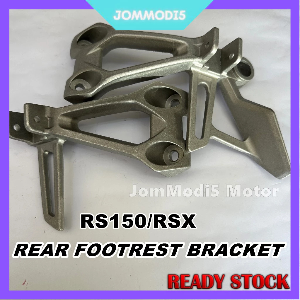 RS150 RS150R RSX REAR FOOTREST BRACKET KIRI KANAN LEFT RIGHT SET ...