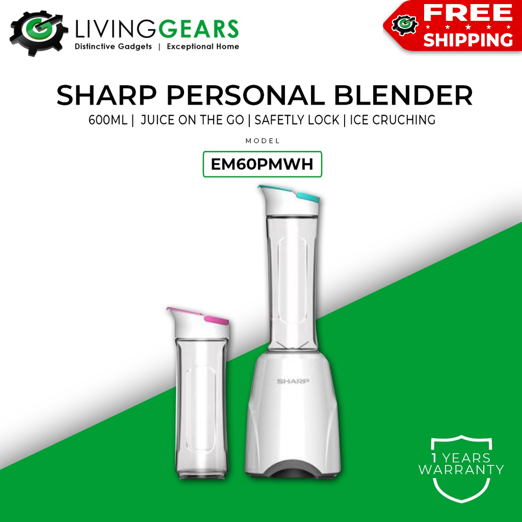 Sharp Personal Blender EM60PMWH Juicer 300W / Panasonic MX-XP103WSK ...