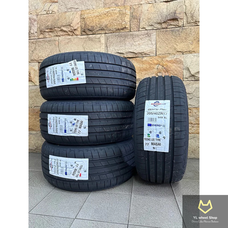 205 40 17 Massimo Ottima Plus Tayar Baru 🤎🤎🤎 | Shopee Malaysia