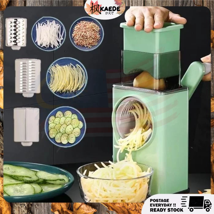 Vegetable Chopper Cutter Multifunction Cutting Machine Slicer Garlic ...