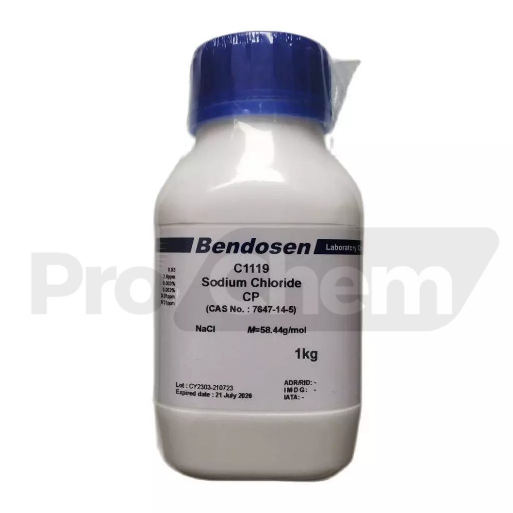 Sodium Chloride CP, Bendosen 1kg [CAS No. 7647-14-5] | Shopee Malaysia