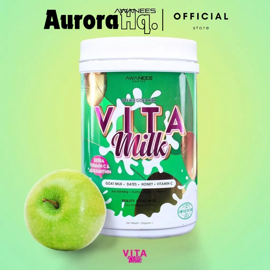 VITAMILK BOOSTER 550G APPLE NEW PACK 2024 ORIGINAL HQ AWANEES EMPIRE ...