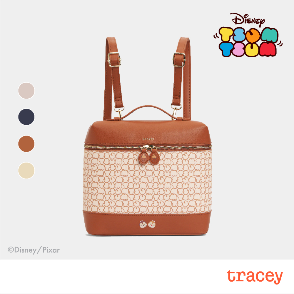 Tracey x Tsum Tsum Monogram Boxy 2-Way Bag With Detachable Strap ...