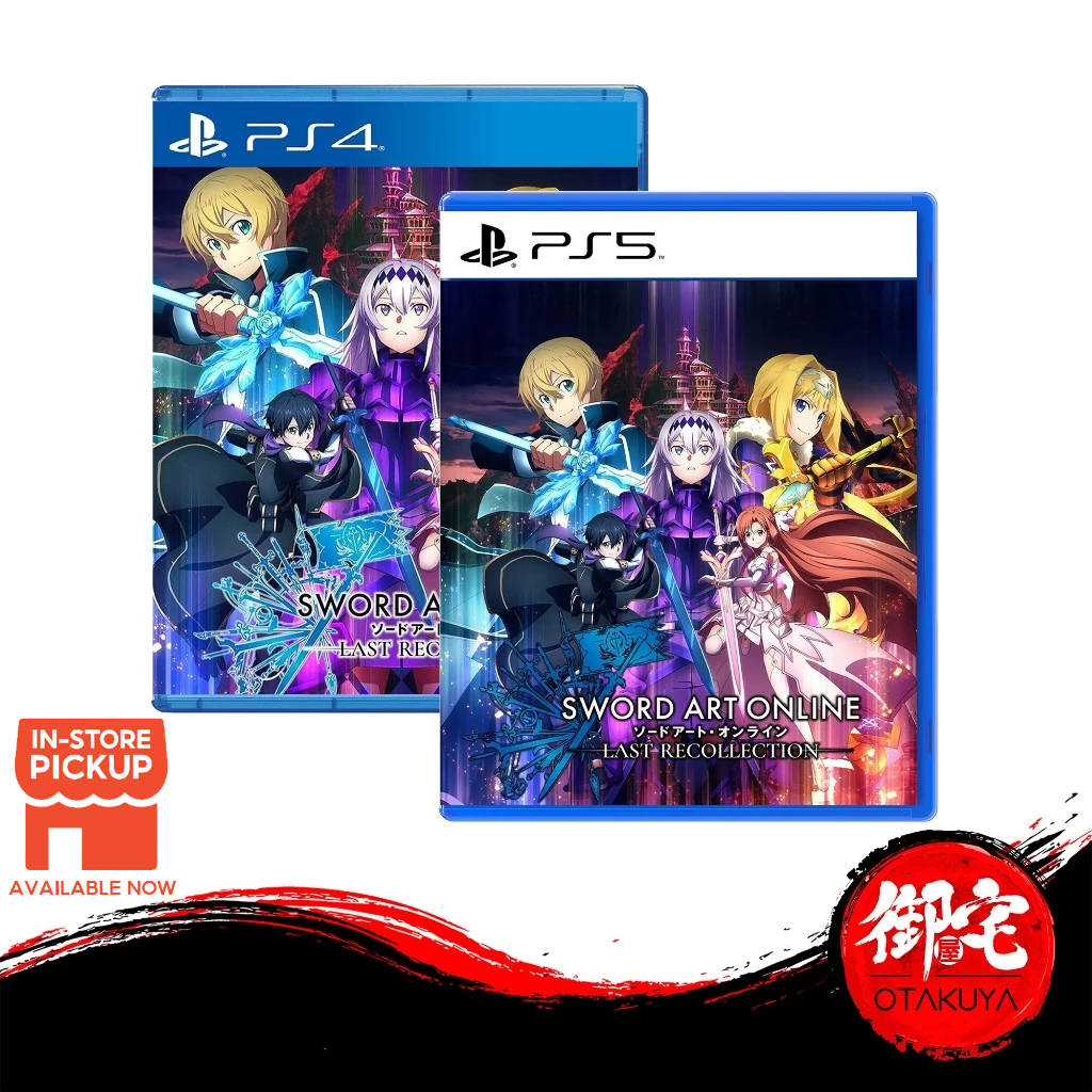 【CNY SALE】PS5 / PS4 Sword Art Online Last Recollection (English/Chinese ...