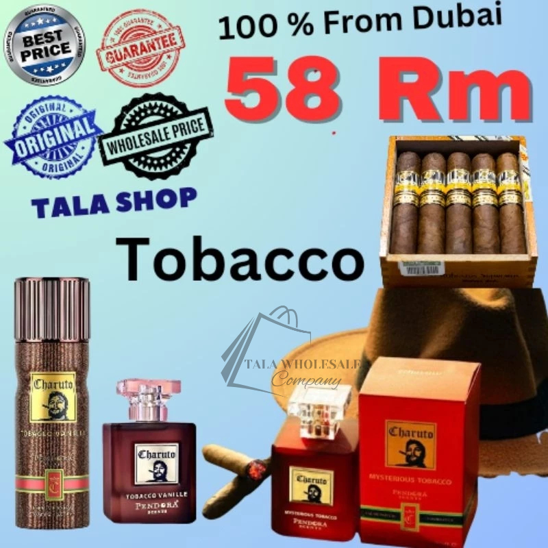 Charuto Perfume 100ml , body spray 200ml, and full set original 💯 by ...
