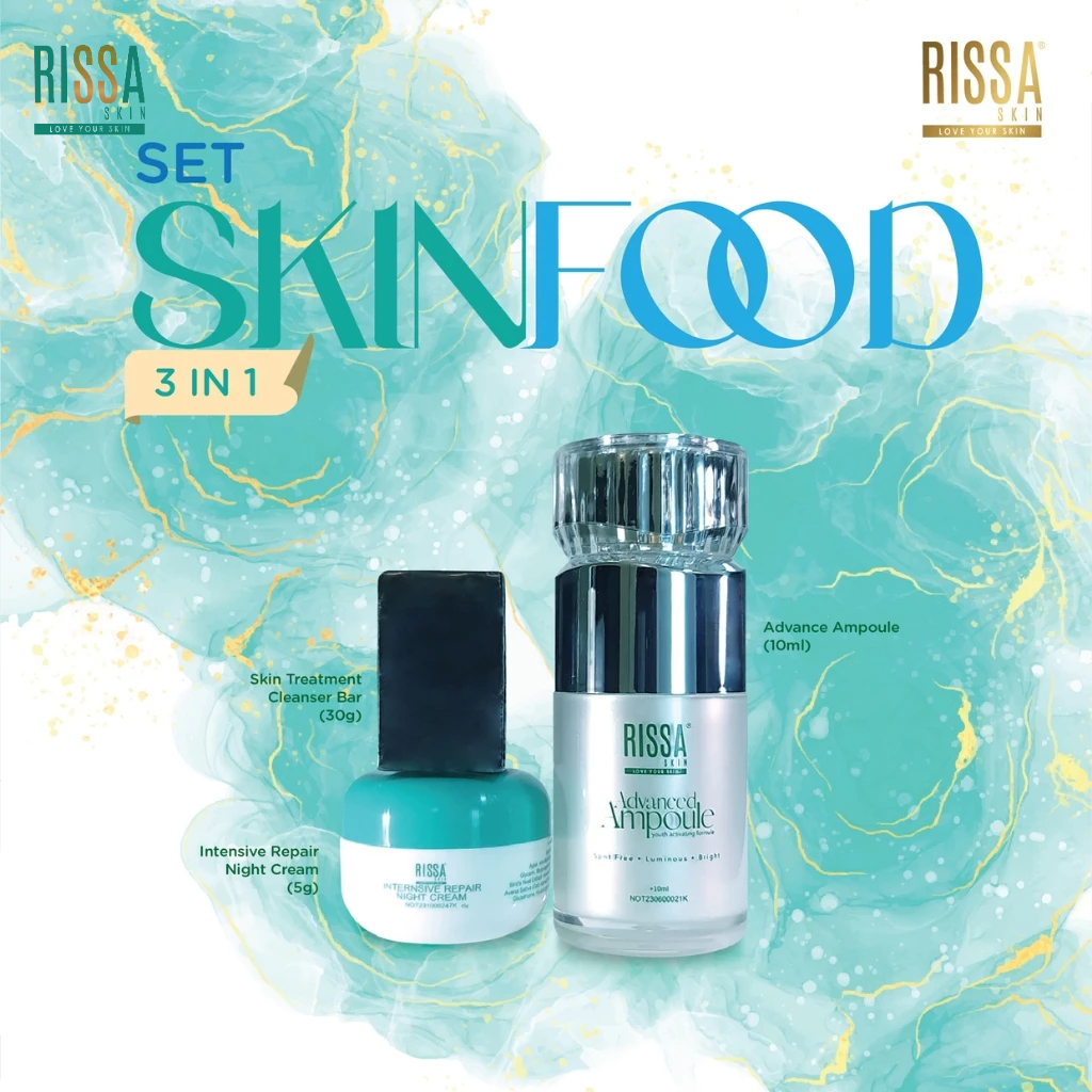 RISSA SKIN: SKIN FOOD COMBO (JERAGAT, DARK SPOT, WHITENING) | Shopee ...