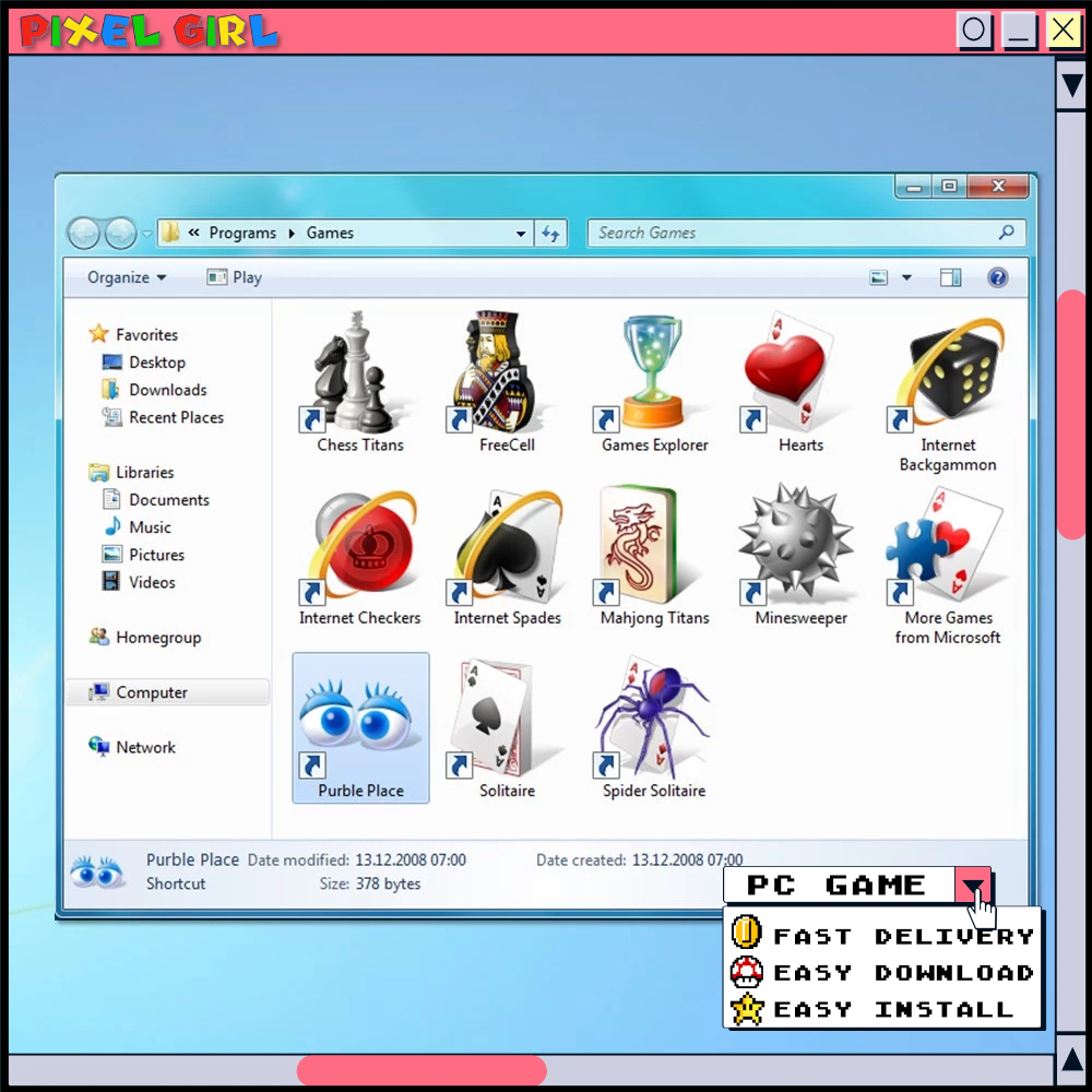 Windows 7 Games Collection PC Digital Download Offline [PC Game ...
