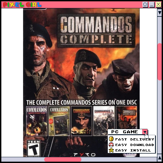 Commandos 5 in 1 Complete Collection PC Digital Download Offline [PC ...