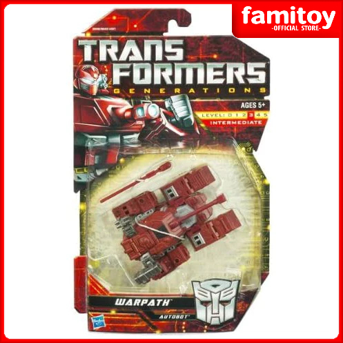Hasbro Transformers Generations Deluxe Class Warpath | Shopee Malaysia