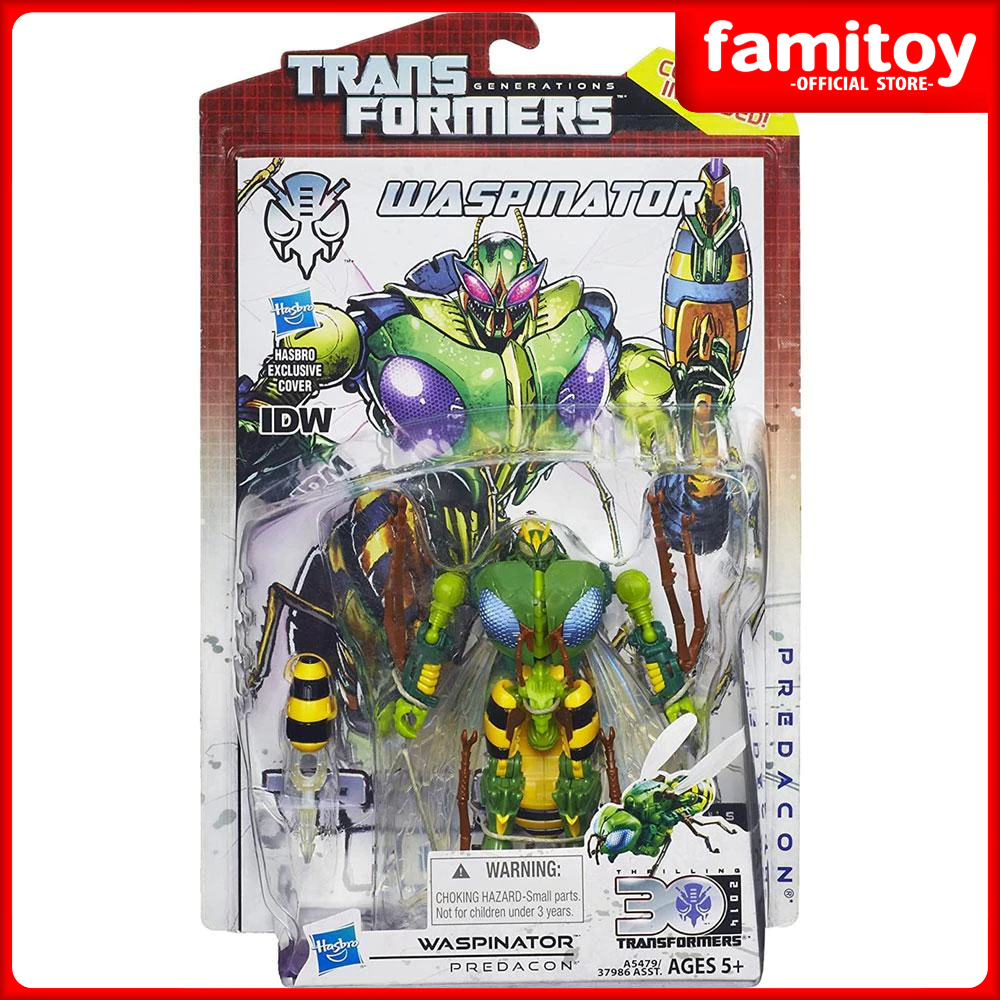 Hasbro Transformers Generations Deluxe Class Waspinator with Exclusive ...