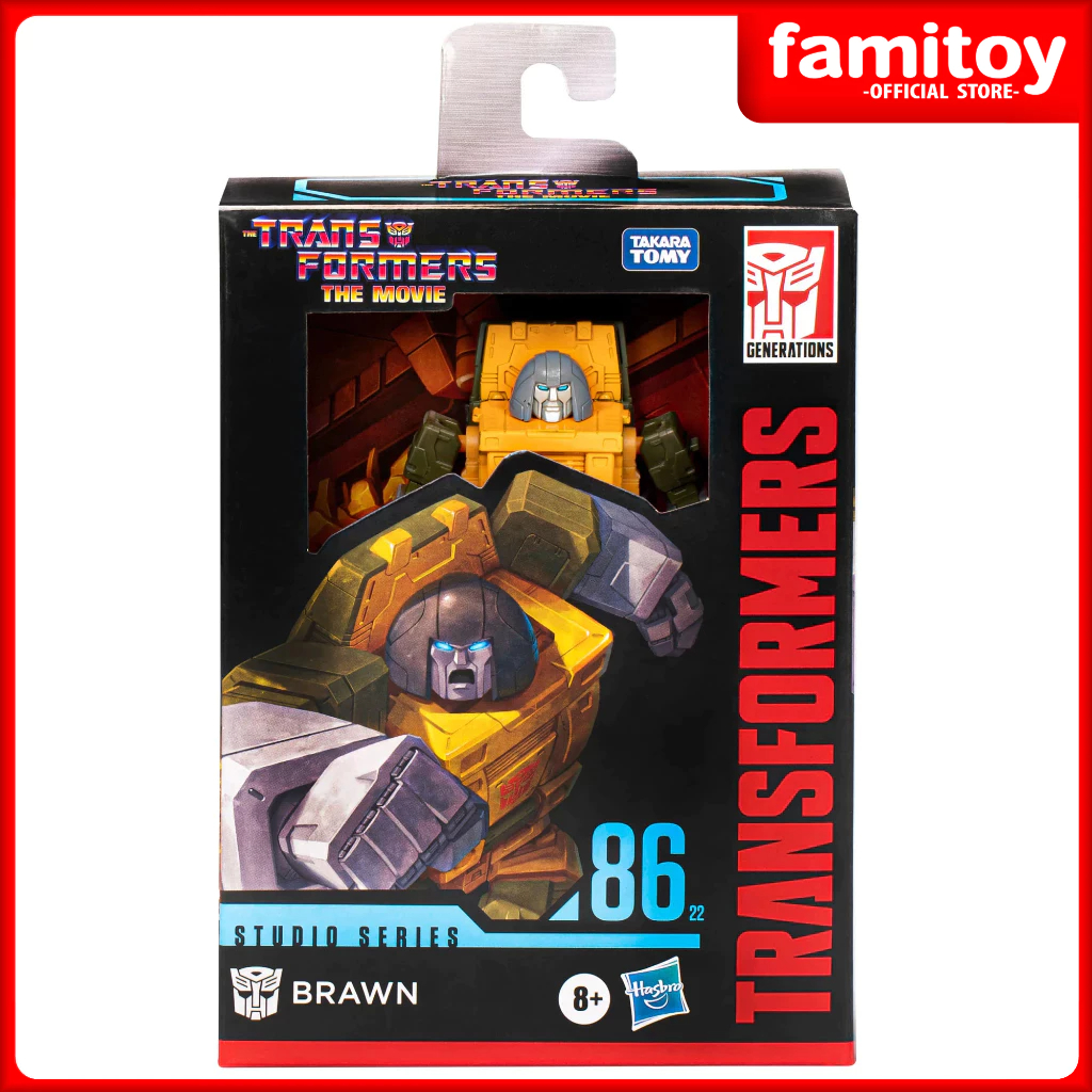 Hasbro Transformers Studio Series 86 Deluxe Class Brawn | Shopee Malaysia