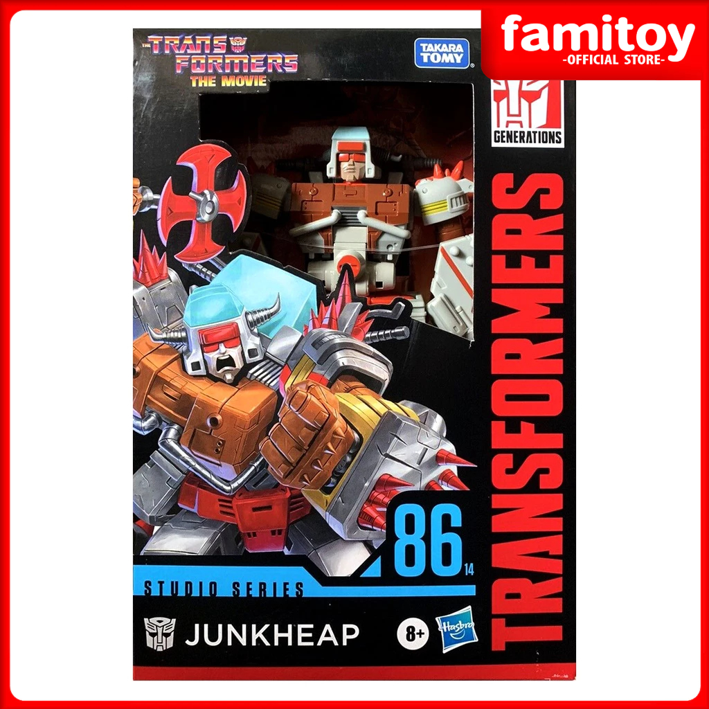 Hasbro Transformers Studio Series 86 Voyager Class Junkheap | Shopee ...